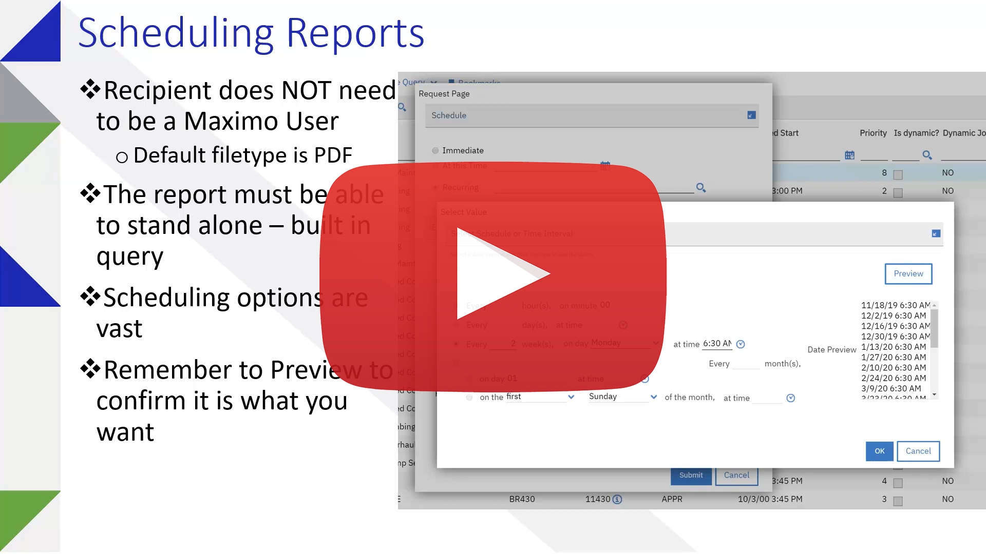 Ibm Maximo Tips Projetech Inc 